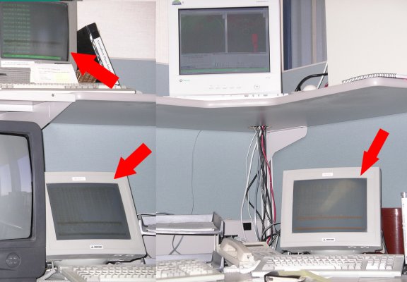NRAO Very Large Array: Modcomp control computer terminal